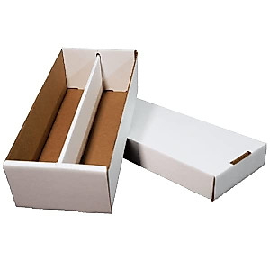 3-Pack • Shoe 1600-count Trading/Gaming Card Storage Box • Woodhaven Trading Firm Brand