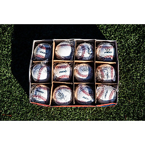 Rawlings | RAISED SEAM Practice Baseballs | R100-P | High School/Youth | 12 Count