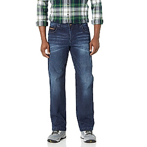 prAna Men's Axiom Jean, Rinse Chipped Wash, 38W x 30L Short