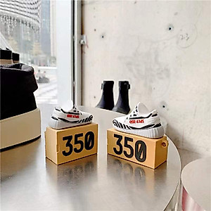 for Air pod 3 3rd Generation Case, Cute 3D Lovely Unique Cartoon for Air pod 3 Silicone Cover Fun Funny Cool Design Fashion Cases for Boys Girls Kids Teen for Air pod 3 (2021) (35 White)