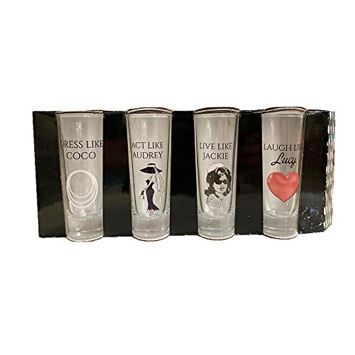 Myxx Coco, Jackie, Audrey, Lucy Shot Glasses