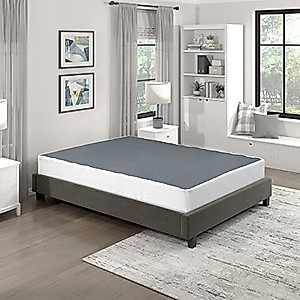Lexicon Linden Mattress Foundation, Queen, White