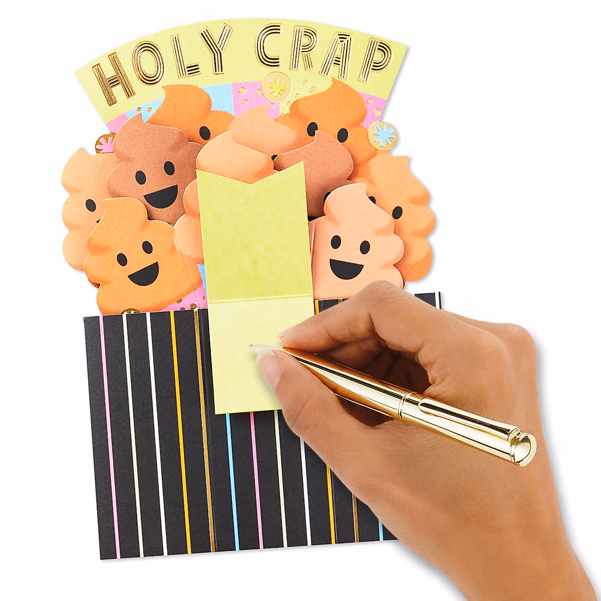 Hallmark Paper Wonder Shoebox Pop Up Card (Holy Crap, You are Awesome) for Birthday, Congratulations, Graduation, All Occasion