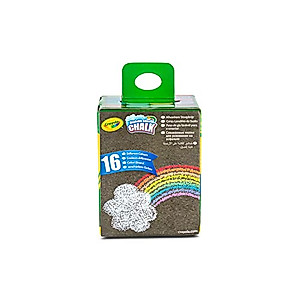Crayola Washable Sidewalk Chalk, Outdoor Toy, Gift for Kids, 16 Count