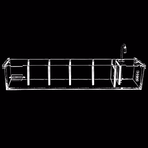 3-in-1 Aquarium Filter Boxes Transparent Acrylic Externa Hanging Water Purifier Aquarium Supplies for Home Restaurant Hotel Aquarium Tools(for widening Five Boxes and Seven Boxes)