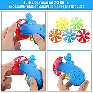15 Pieces Cat Fetch Toys Colorful Flying Propellers Cat Chasing Flying Propeller Cat Playing Toy for Interactive, Exercising, Training, Hunting, Chasing, Batting, 5 Colors