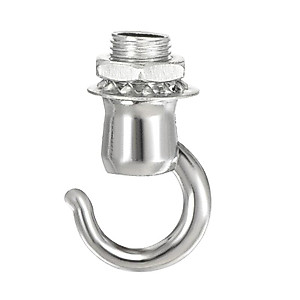 Tool parts Alloy Ceiling Hook Accessories 22mmx28mm for Ceiling Pendant Light Plate Chrome