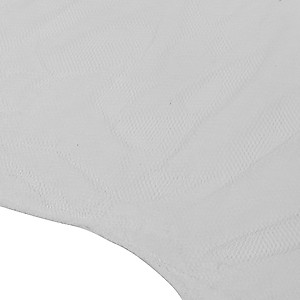 bed net Bed Netting Elegant Ruffle Lace Bed Canopy for Little Princess Baby Children (White)