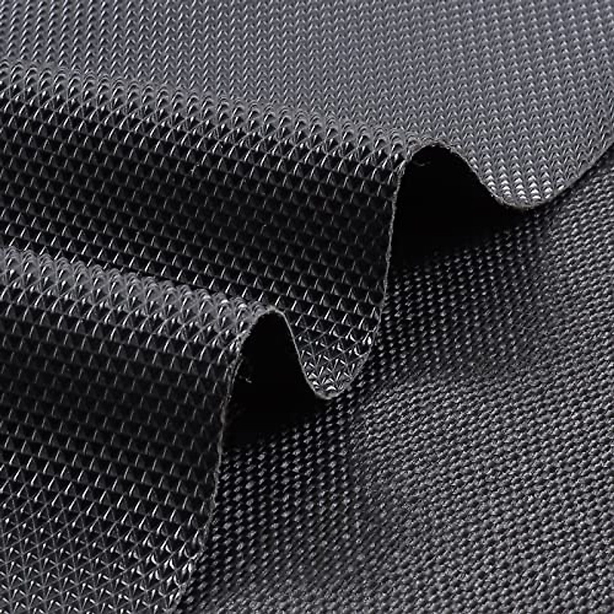 Vinyl Marine Synthetic Leather Fabric Diamond Pattern Faux Leather Sheets for Upholstery,Furniture,Decoration,DIY Project 1mm (1yard)