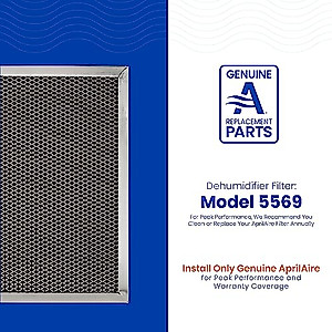 AprilAire E130 Pro 130-Pint Whole-House Dehumidifier + Model 76 Wall Mount Dehumidifier Control, Commercial-Grade Whole-Home Dehumidifier for Basement, Crawlspace, or Whole House up to 7,200 sq. ft.