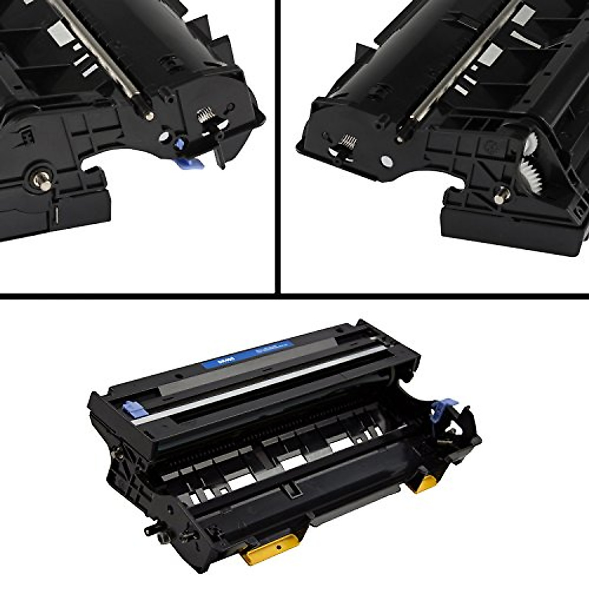 Brother DR-400 TN-460 (DR400 TN460) Compatible Toner & Drum Cartridge - Toner 6,000 Drum 20,000 Page Yield At 5% Page Coverage - For Use With Brother DCP-1200, 1400-2Pack