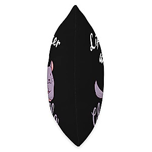 Chinchilla Lover Gift Life is Better with a Chinchilla Throw Pillow, 18x18, Multicolor