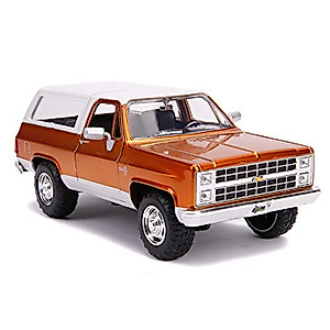 Jada Toys Just Trucks 1:24 1980 Chevrolet Blazer K5 Die-cast Car Copper, Toys for Kids and Adults