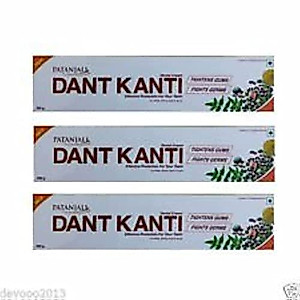 Patanjali Dant Kanti Dental Natural Cream -200g Pack of 3