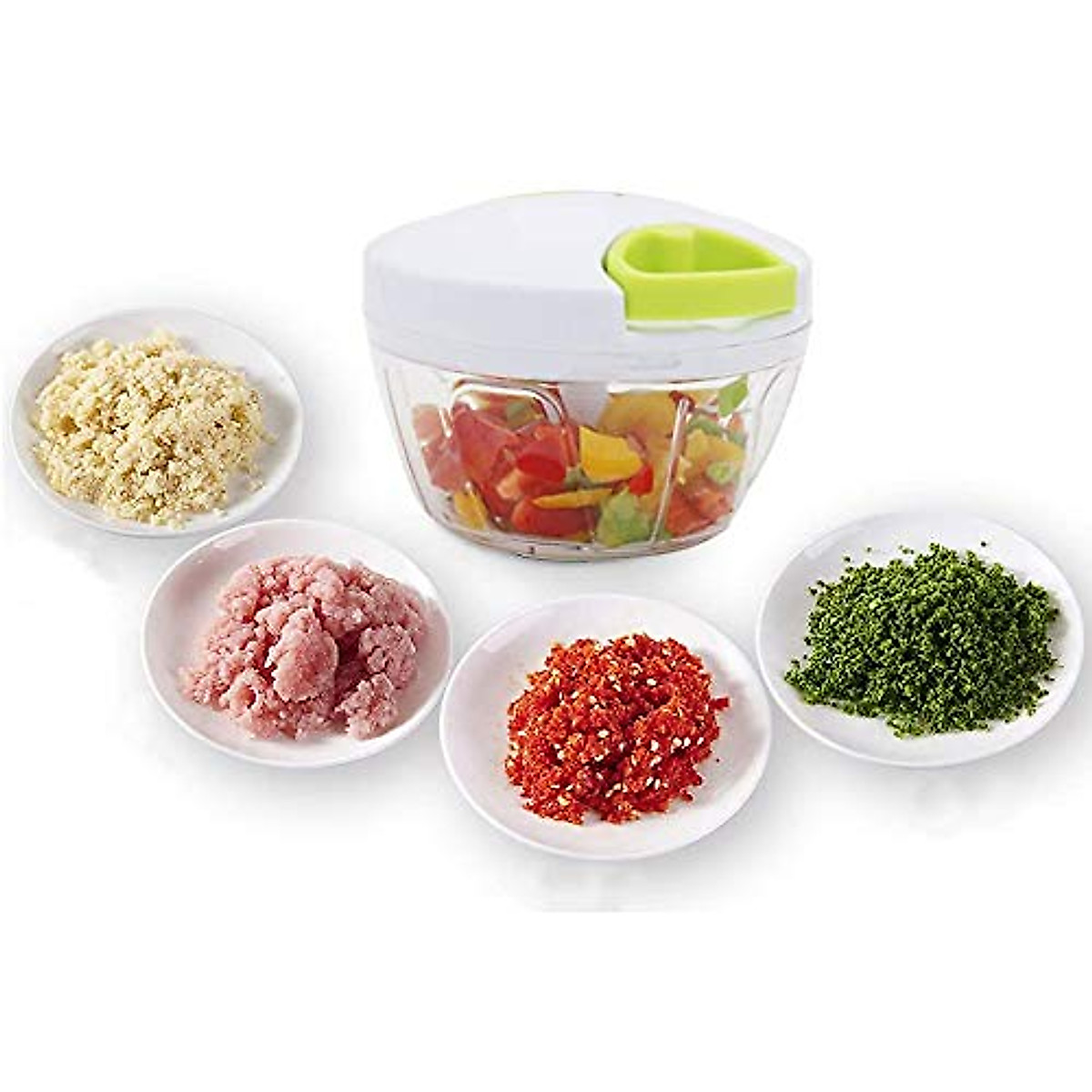 Vinipiak Manual Food Chopper for Vegetable Fruits Nuts Onions Chopper Hand Pull Mincer Blender Mixer Food Processor