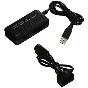 TOTALCONSOLE PC053 Super NES/Super Famicom/NES/Famicom Controller Adapter for PC & PS3 USB