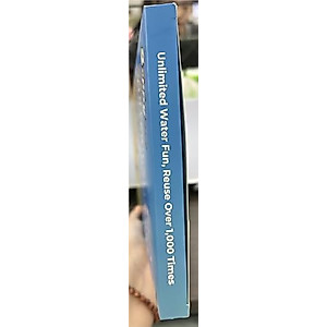 Tlitlimom Reusable Water Splash Balloon, 1 Count, Outdoor, Unisex, Suitable for Swimming Pool, Beach, Park, Yard, No Clean Hassle, Easy to Fill, Mesh Bag Included, Unique Design