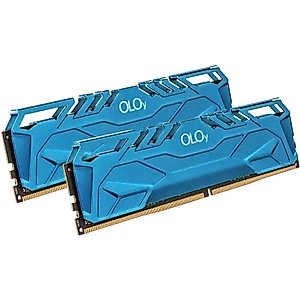 OLOy DDR4 RAM 16GB (2x8GB) 3000 MHz CL16 1.35V 288-Pin Desktop Gaming UDIMM (MD4U0830160BB2DA)