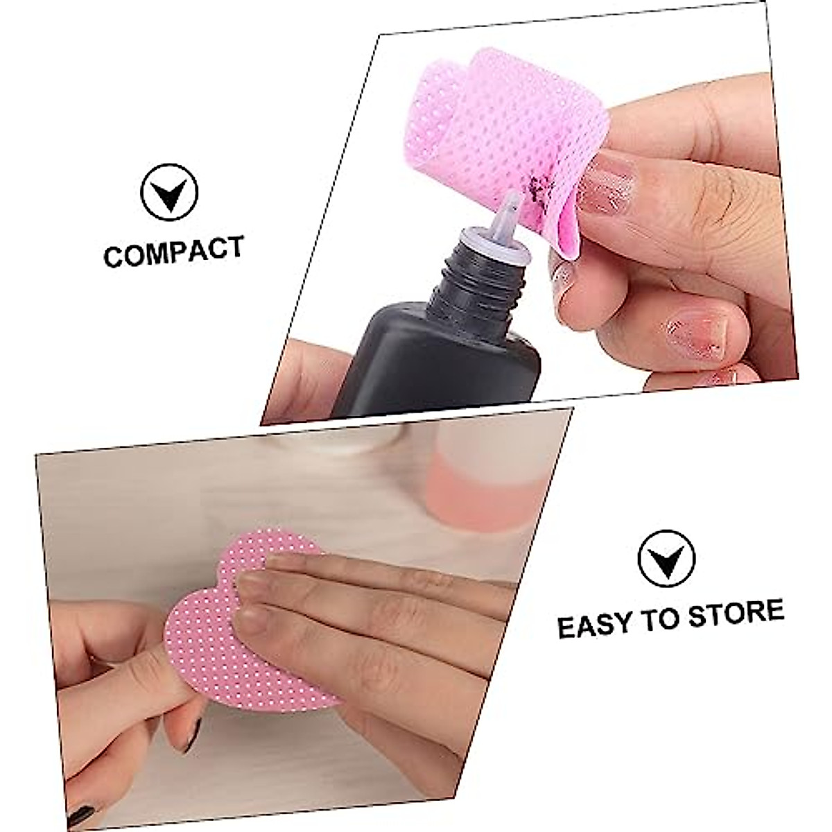 Paint Stripper Gel 400 Sheets Pads Wipes Polish Nail Remover Removal Makeup Cleaning Supplies