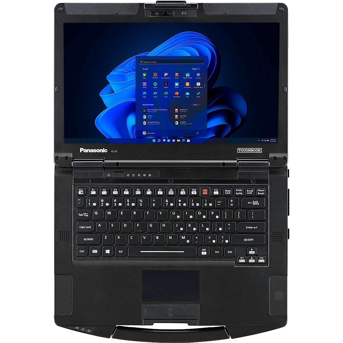 Panasonic Toughbook FZ-55 14” HD LED Laptop Computer – 11th Gen Intel Core i5-1145G7 Quad-Core up to 4.40 GHz Processor, 64GB DDR4 RAM, 512GB PCIe NVMe SSD, Intel Iris Xe Graphics, Windows 11 Pro