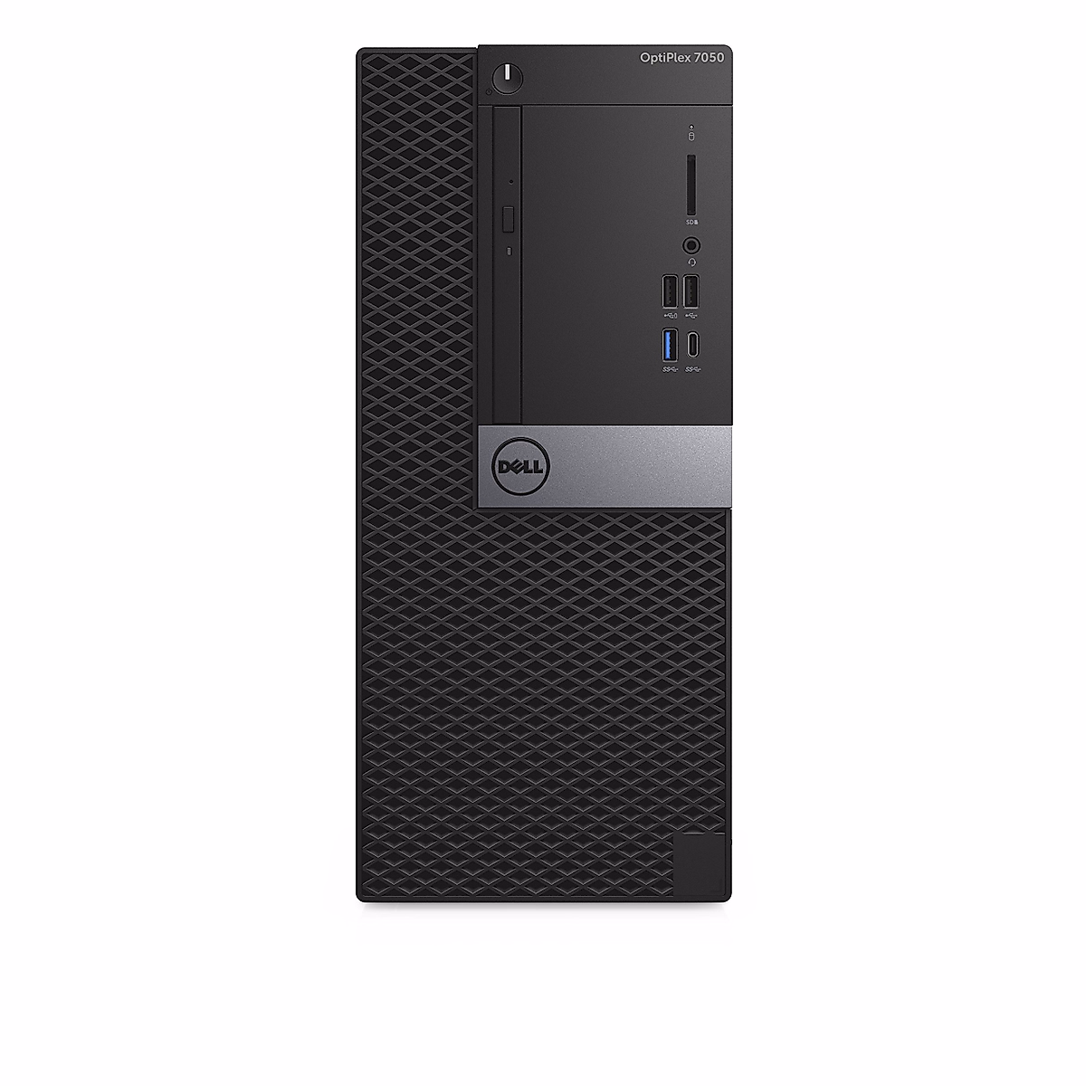 Dell Optiplex 7050 Intel Core i7-6700 X4 3.4GHz 16GB 256GB SSD Win10, Black (Renewed)