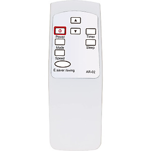 Replacement for Danby Air Conditioner Remote Control R15B (R15A R15C) Works for DAC10011E DAC12010E DAC12011E DAC5200DB DAC060EB2GDB DAC080EB2GDB DAC100EB2GDB DAC120EB2GDB DAC150EB1GDB DAC180EB1GDB