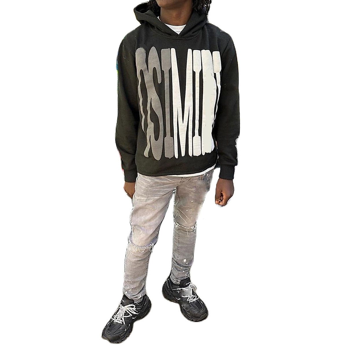 Sunwittafy Y2k Hoodie Men Women Letter Print Zip Up Hoodie Teens Grunge Pullover Sweatshirt Harajuku Star Jacket Streetwear