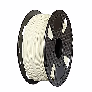 PLA Max PLA + Bone White PLA Filament 1.75 mm 3D Printer Filament 1KG 2.2LBS 3D Printing Material Stronger Than PLA Pro PLA Plus Normal PLA Filament CC3D Ivory White Bone Color