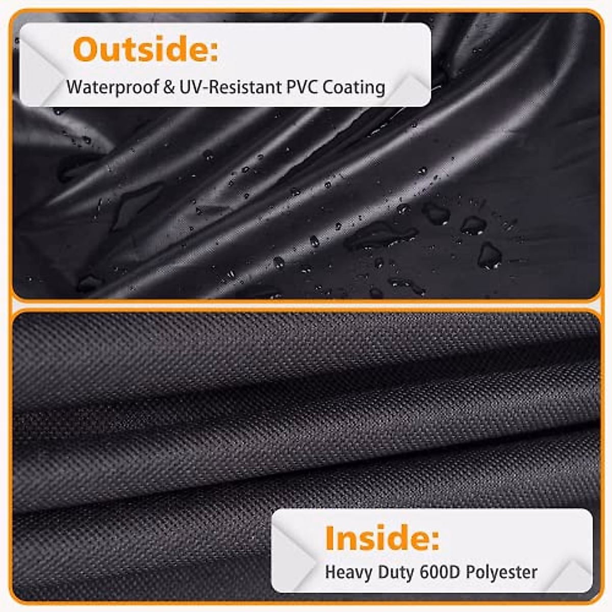 X Home 60-inch Grill Cover for Weber Genesis 310/330, Rec Tec RT-700, Genesis II 315/335, Charbroil, Nexgrill, Brinkmann, Broil King and More 3-5 Burner BBQ Grill, Universal 56-60" Gas Grill