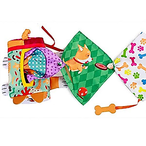 Colaxi Baby Tissue High Contrast Crinkle for Boys and Girls Toddlers Kids