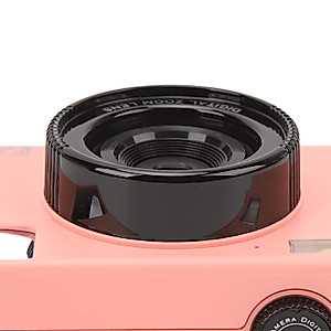 56MP Vlogging Camera, 4K Digital Camera for Photography and Video Pocket Camera with 3.0inch IPS Screen, Dual Screen Camera for Adult Seniors Students Kids Beginner (Pink)