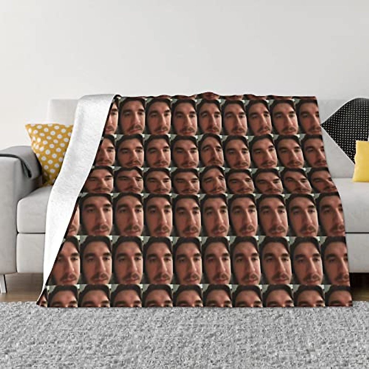 Aureyap Schlatt Featuring Schlankets Ultra-Soft Micro Fleece Blanket (50"x40")