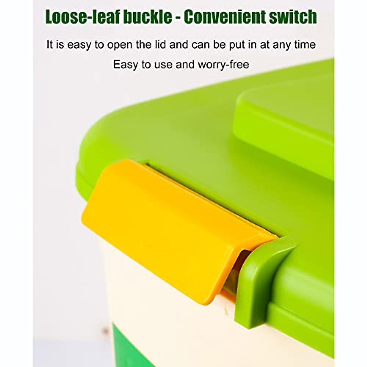 Doorhighpeak Indoor Composter Kit 27L Bucket, Odorless Compost Bin with Sealed Lid and Accessories, Kitchen Countertop Small Composting Container, Food Waste Recycling System Compost Pail