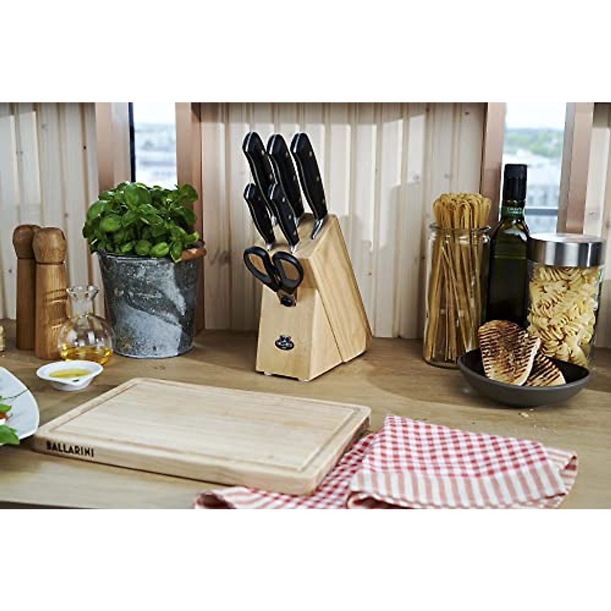 Ballarini Brenta 7-pc Knife Block Set
