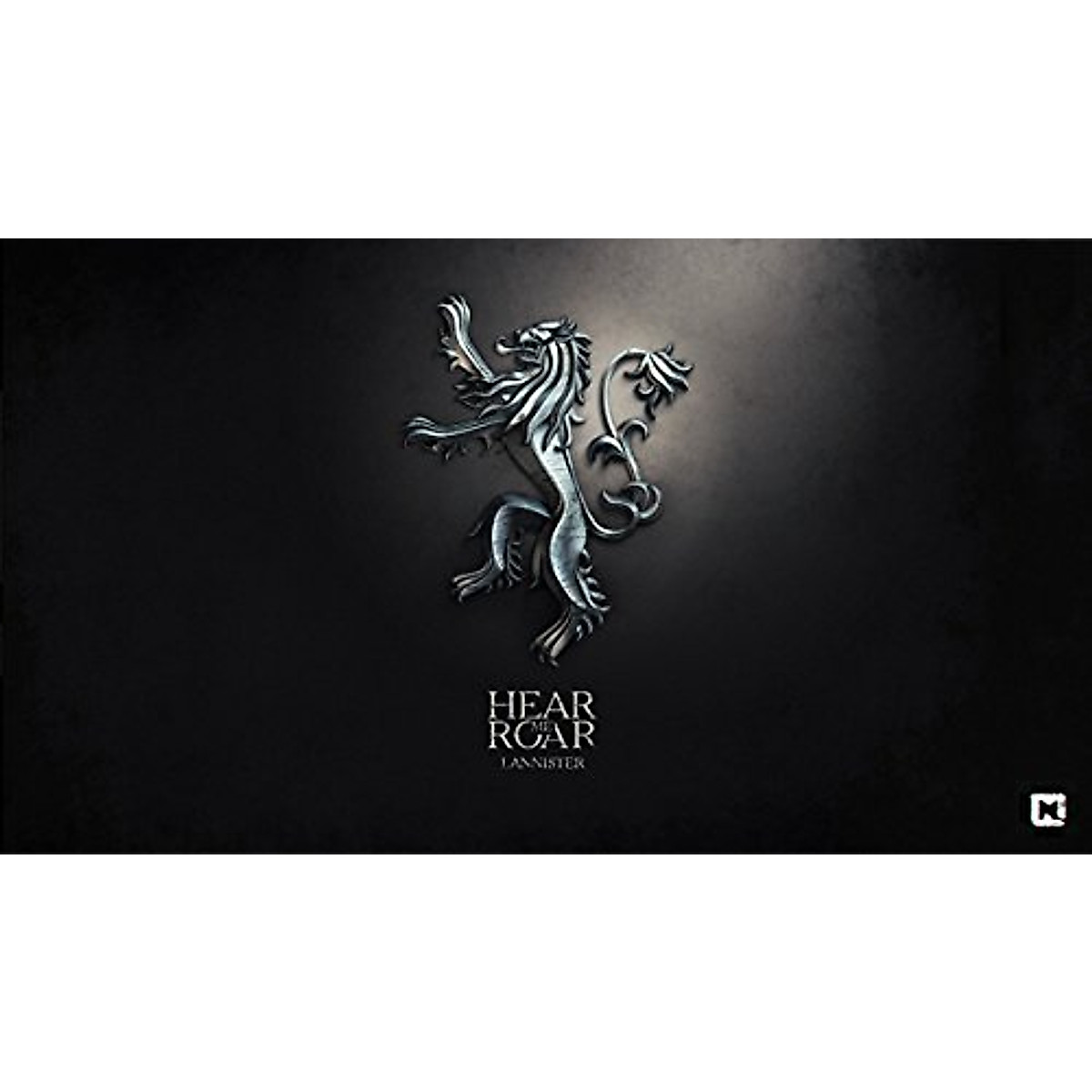 REINDEAR Game of Thrones House Sigil Crest Metal Keychain