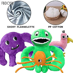 FBDCYIA Garten of Banban Plush Toy, 10'' Garten of Ban ban Plushies Toys for Fans and Friends Stuffed Animal Plush Doll, Birthday Party Gift for Best Friends and Kids，Souvenir (1pcs red)