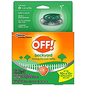 OFF! Mosquito Coil Refills 6 Count (Pack of 2)
