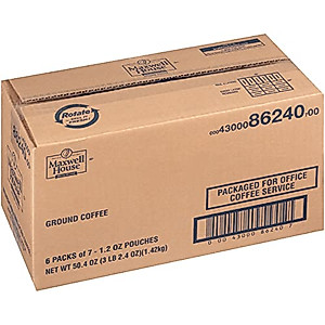 Maxwell House Special Delivery Medium Roast Ground Coffee (1.2 oz Bags, Pack of 42)