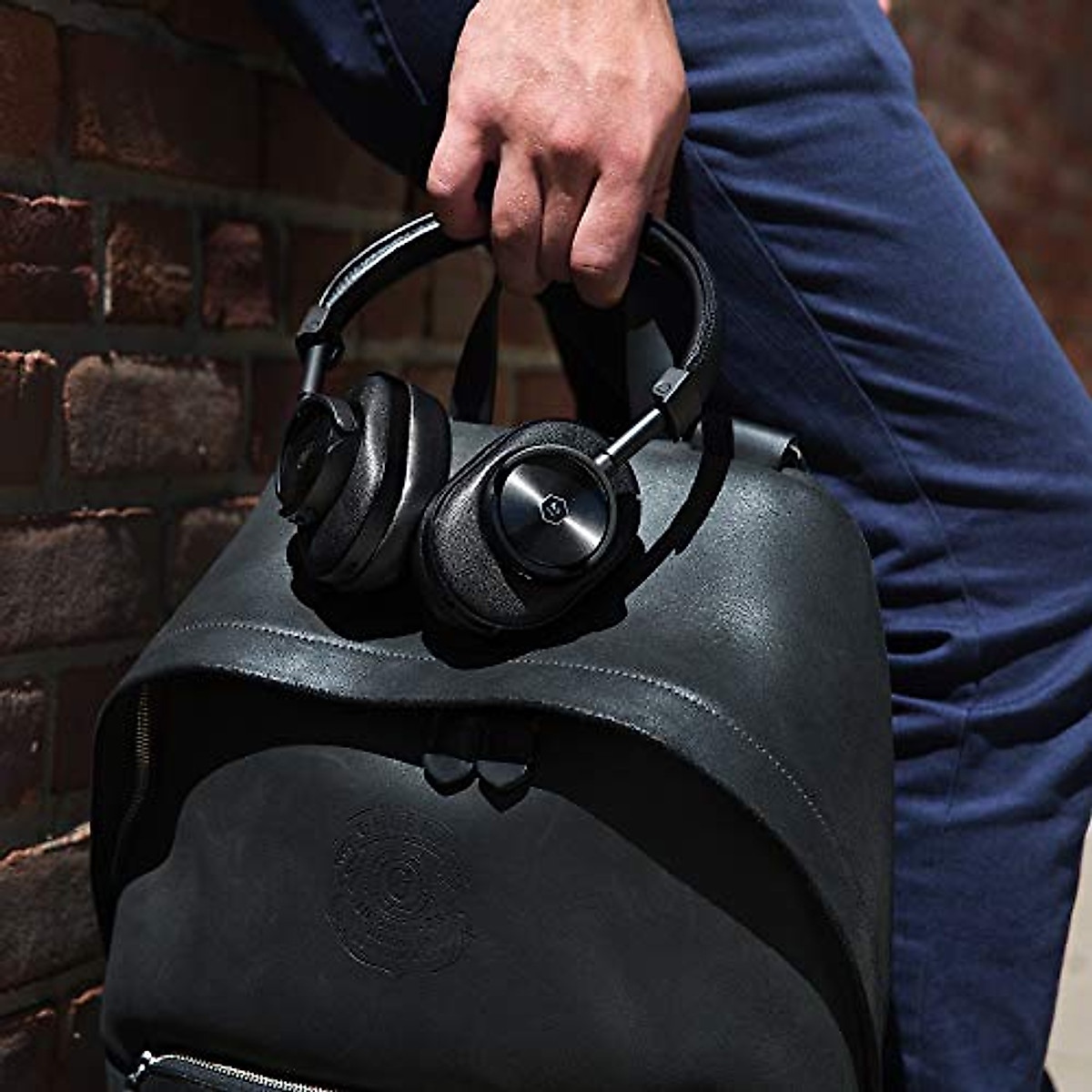 Master & Dynamic MW60 Wireless Bluetooth Foldable Headphones - Premium Over-The-Ear Headphones - Noise Isolating - Portable