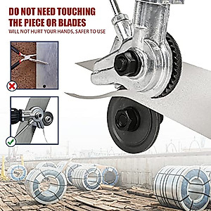 Electric Drill Plate Cutter, Sheet metal tools, Oscillating tool sheet metal nibbler pour metal cutter electric substitute metal shears manual cut metal roofing panels