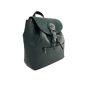 COACH Womens Kleo Backpack (QB/Forest) Medium