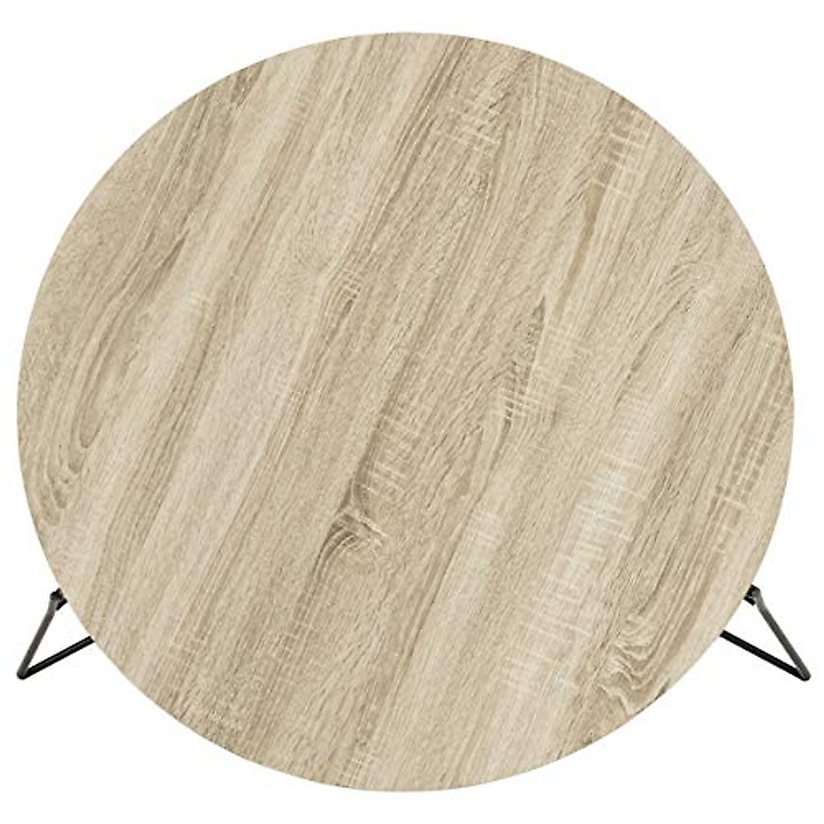 Safavieh Home Collection Mae Modern Light Brown Round Coffee Table