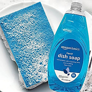 Amazon Basics Dish Soap, Fresh Scent, 30 fl oz, Pack of 4