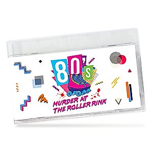 Murder at The Roller Rink: an 80s Teen Murder Mystery Game | Flexible 4-20+ Players | in-Person & Virtual Game Play Instructions | USB with Printable Files