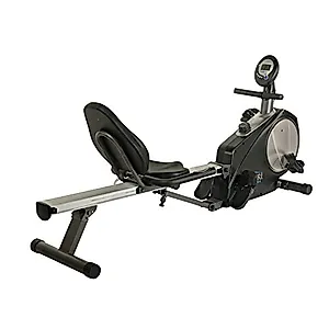 Avari Conversion II Rower/Recumbent Bike, Black - Smart Workout App, No Subscription Required - Rowing Machine and Stationary Exercise Bike