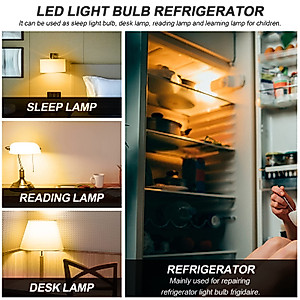 Kscjdg KEI D34l Frigidaire Refrigerator Light Bulb - for 5304511738 Light Bulb Frigidaire Refrigerator Parts PS12364857 AP6278388 -(110V-240V 3.5W)-1Pack