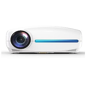 DROOS Full LED Projector with 4D Digital Keystone 6800 Lumens Home Theater Portable Projector LED Projector (Color : C2W add OS 64(projectors)