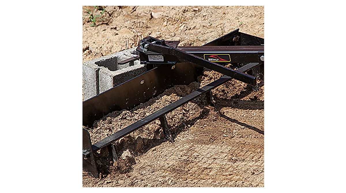 Brinly BS-381-A 38-inch Tow Behind Box Scraper for Yard Projects