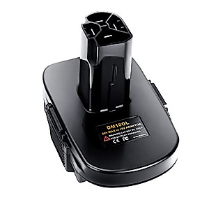 DM18GL Battery Adapter for Milwaukee 18V and for DeWalt 18V Lithium Battery Convert to only for Craftsman 19.2 Volt Battery（Can't for 20V Battery