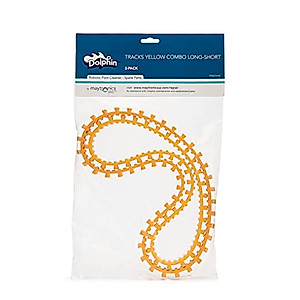 Dolphin Genuine Replacement Part — Durable, Multi-Surface Yellow Tracks (Long/Short Combo) for Traction and Movement — Part Number 9985016-R2